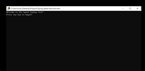 Github 7harish7typing Speed Test