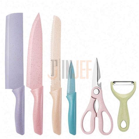 SET DE CUCHILLOS DE COLORES