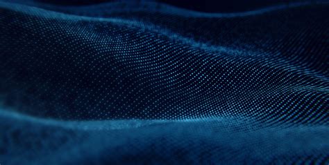 개념 데이터 전송 입자의 음악 물결 빅 데이터 시각화 동적 물결이 있는 추상 파란색 배경 3d 렌더링 4k 개념에 대한 스톡 사진 및 기타 이미지 Istock