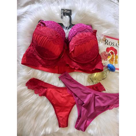 Conjunto Plus Size Fio Duplo Colirio Shopee Brasil