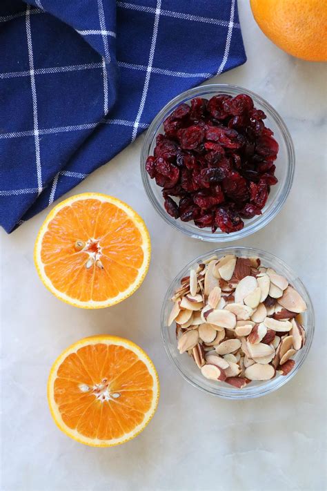 No Knead Cranberry Orange Almond Bread Labeless Nutrition
