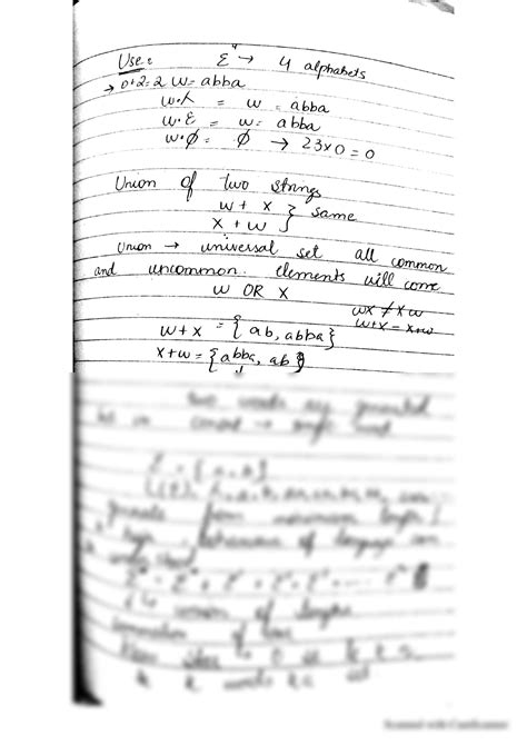 Solution Theory Of Automata Or Computation Full Notes And Questions