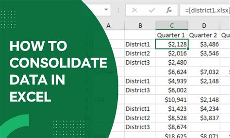 How To Consolidate Data In Excel Earn And Excel