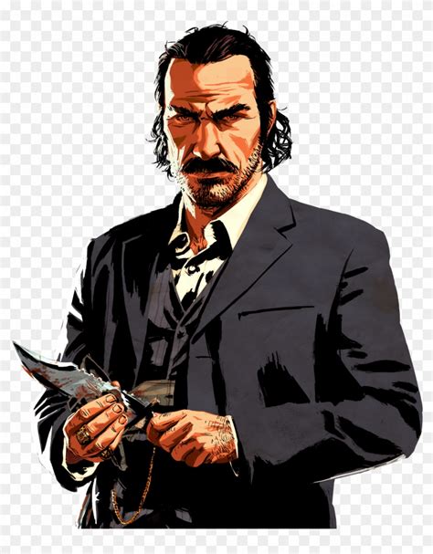 Red Dead Redemption 2 Dutch Png Download Dutch Van Der Linde Png