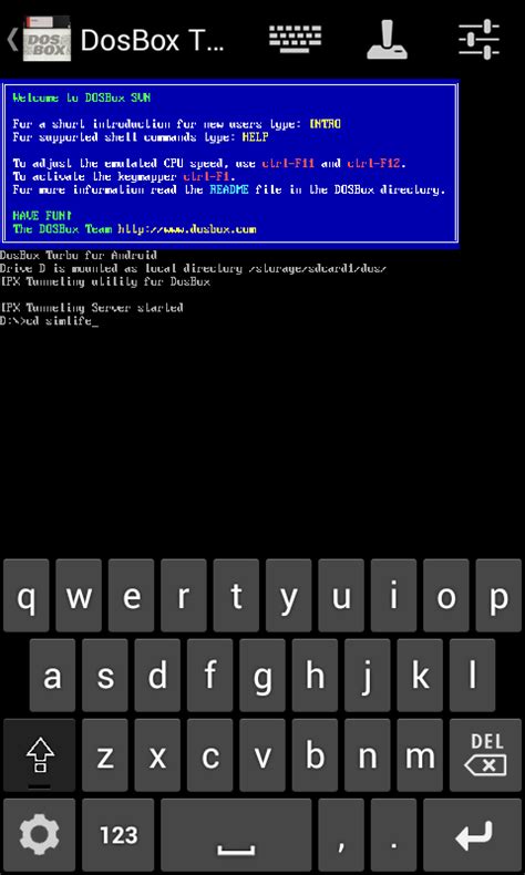 dosbox turbo tutorials server hosting and joining in ipx and netbios