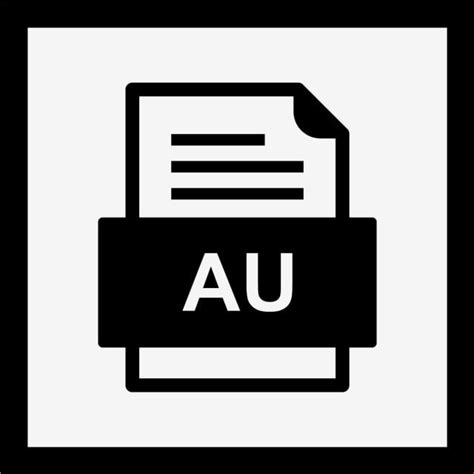Au Icono De Documento Del Archivo PNG Arte Au Antecedentes PNG Y