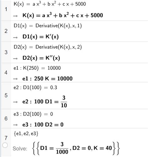 Solve Equation With Multiple Coefficients Rgeogebra