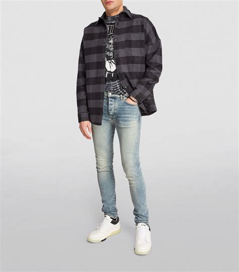 Amiri Stack Skinny Jeans Harrods Us