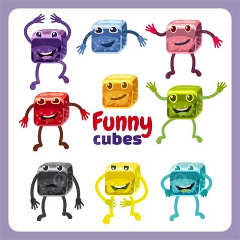 Colored Jelly Vector Hd Png Images Block Puzzle Colorful Candy Button