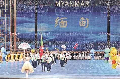 ၁၉ ကြိမ်မြောက် အာရှအားကစားပွဲတော်ကို ဟန်ကျိုးမြို့၌ စည်ကားသိုက်မြိုက်စ