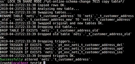 在线修改表结构 Mysql 系列教程（笔记）
