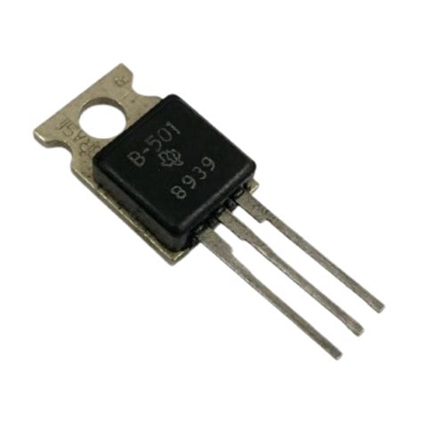 Kit Com 10 PeÇas Transistor To220 B 501 B501 2sb501 Texas Gold