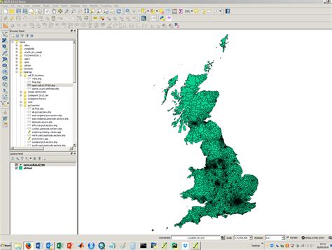 Qgis Coordinate Reference System Problem Geographic Information