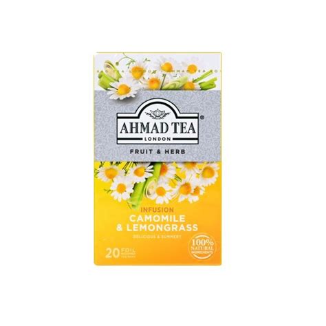 Jual Ahmad Tea Teh Camomile And Lemongrass Infusion 1 X 20 Pcs Shopee
