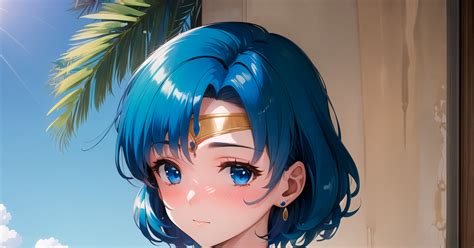 少女 Sailor Mercury Cesuのイラスト Pixiv