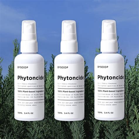 바이숲 피톤치드 스프레이 휴대용 세트100ml X 3 편백 천연 항균탈취제 감도 깊은 취향 셀렉트샵 29cm