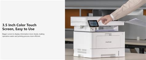 PRINTER เครองพมพ PANTUM MONO LASER MULTIFUNCTION BM5100FDW WHITE