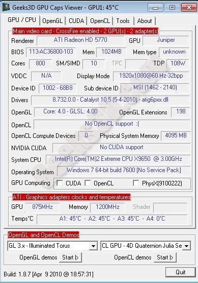 ATI Catalyst With Official OpenGL Support And New Extensions Geeks D