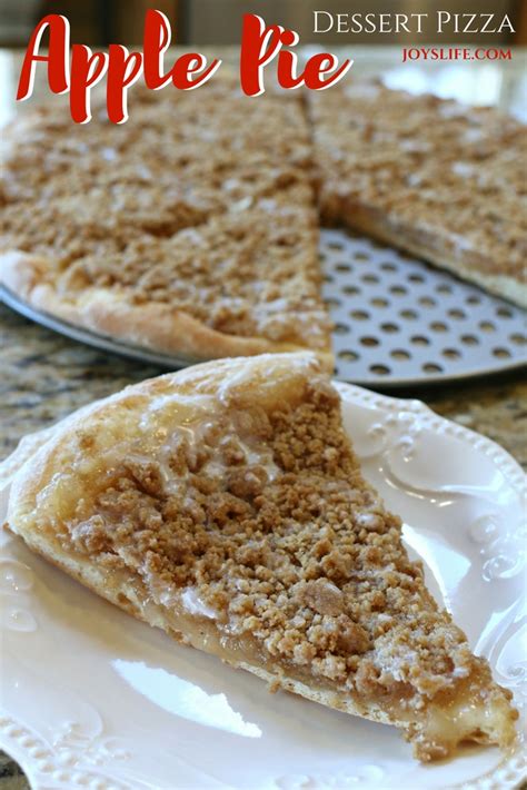 Apple Pie Dessert Pizza