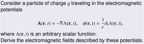 Solved Consider A Particle Of Charge Q Traveling In The