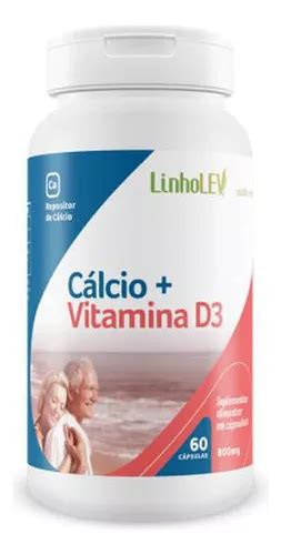 calcio y vitamina d3 800 mg 60 cápsulas mercadolibre