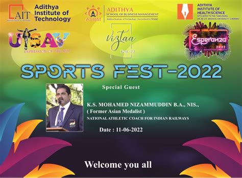 Adithya School Of Business Management On Linkedin Adithya Sports Day 2022