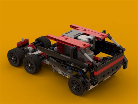 Lego Moc Futuristic Truck By Legojuulyt Rebrickable Build With Lego