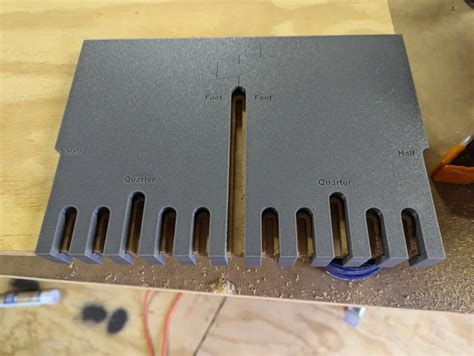 Router Template For Making Growth Chart Rulers By Nick Makerworld