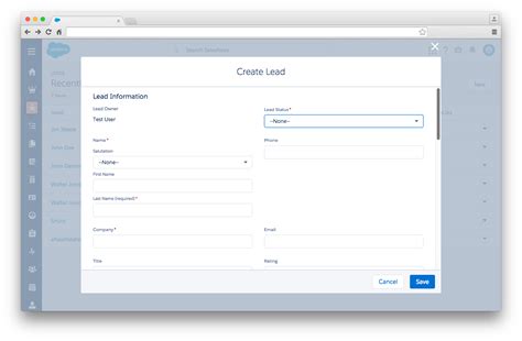 Designing More Efficient Forms Examples From Salesforces Lightning