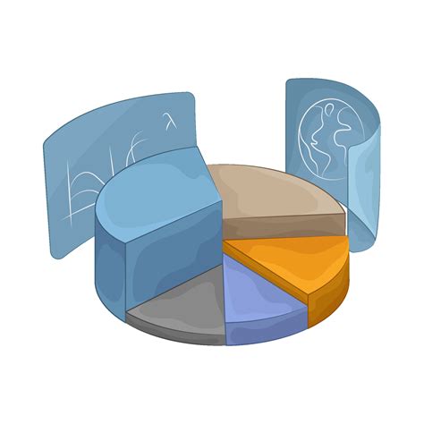 Pie Chart Data Analysis Vector Art At Vecteezy