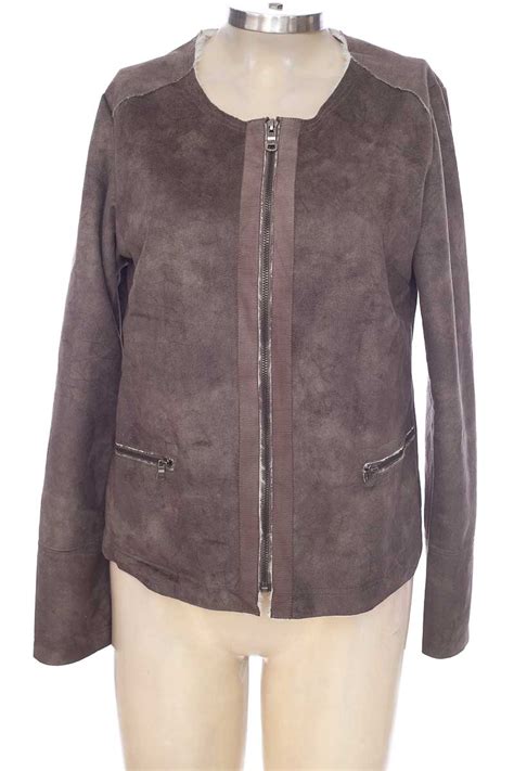 Chaqueta Abrigo Color Gris Naked Zebra Closeando