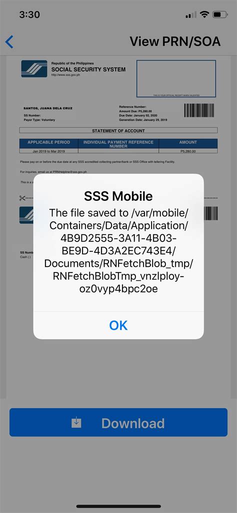 How To Get SSS PRN Using The SSS Mobile App SSS Inquiries