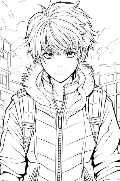 Fundo Desenhos De Animes Para Colorir Fotos Vetores De Fundo De