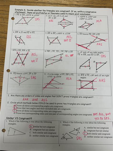 Unit 6 Similar Triangles Homework 4 Similar Triangle Proofs Agenda