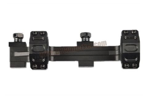 ขาจับ Scope Geissele Automatics 25 30mm สีดำ มีมาตรวัดระดับน้ำ