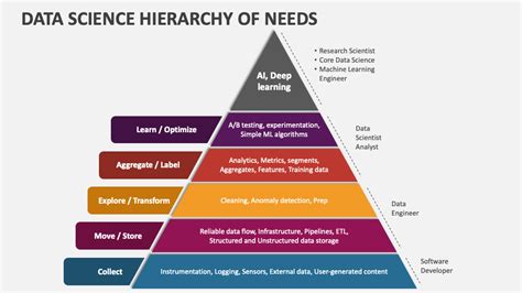 Data Science Hierarchy Of Needs PowerPoint And Google Slides Template PPT Slides