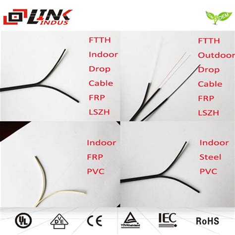 FTTH Fiber Cable 1core FTTH Fiber Cable 1core FTTH Outdoor Fiber