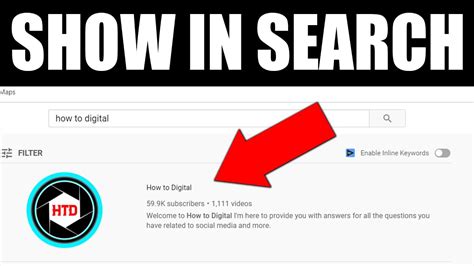 Fix YouTube Channel NOT Showing Up In Search 3 TIPS YouTube