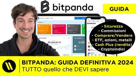 BITPANDA LA GUIDA DEFINITIVA TUTORIAL Come Funziona Recensioni Crypto Indici Azioni