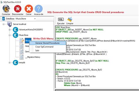 Github Lateraluzc Sharp Sqltoolbox Stored Procedure Generator Ado
