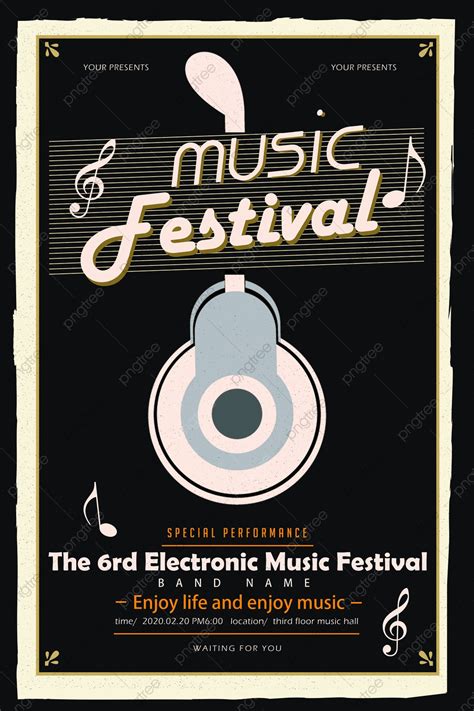 Simple Music Event Poster