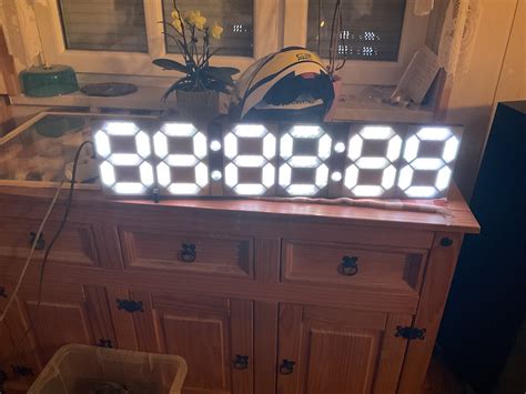esphome led matrix clock with nodemcuv2 esphome home assistant community