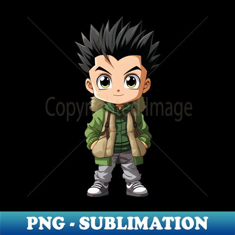 Hunter Anime X Gon Chibi Trendy Sublimation Digital Downlo Inspire Uplift