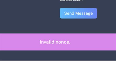 Dont Show Nonce Error Message · Issue 201 · Crocoblockjetformbuilder · Github