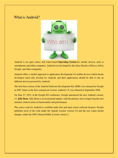what is android pdf android operating system java programming language