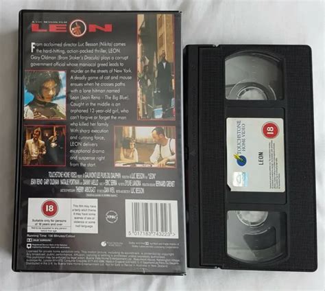 LUC BESSON S LEON The Professional VHS BIG BOX Jean Reno Gary