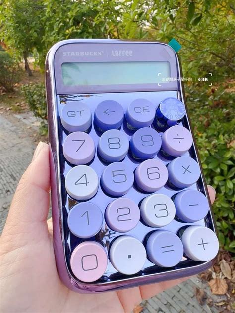 Starbucks X Lofree Limited Edition Calculator Stylish And Functional Collectible Wmcn