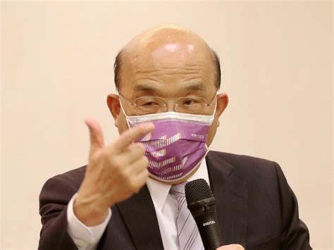 本土疫情升溫 蘇貞昌中午視察指揮中心 政治 中央社 Cna