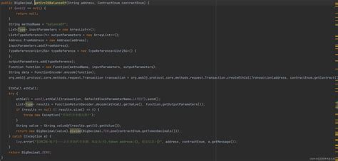 Java开发erc20，trc20钱包