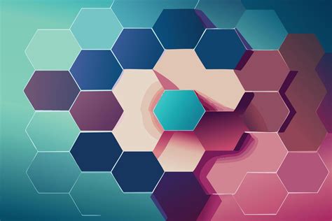 Digital Hexagon Abstract Background 37359384 Vector Art At Vecteezy